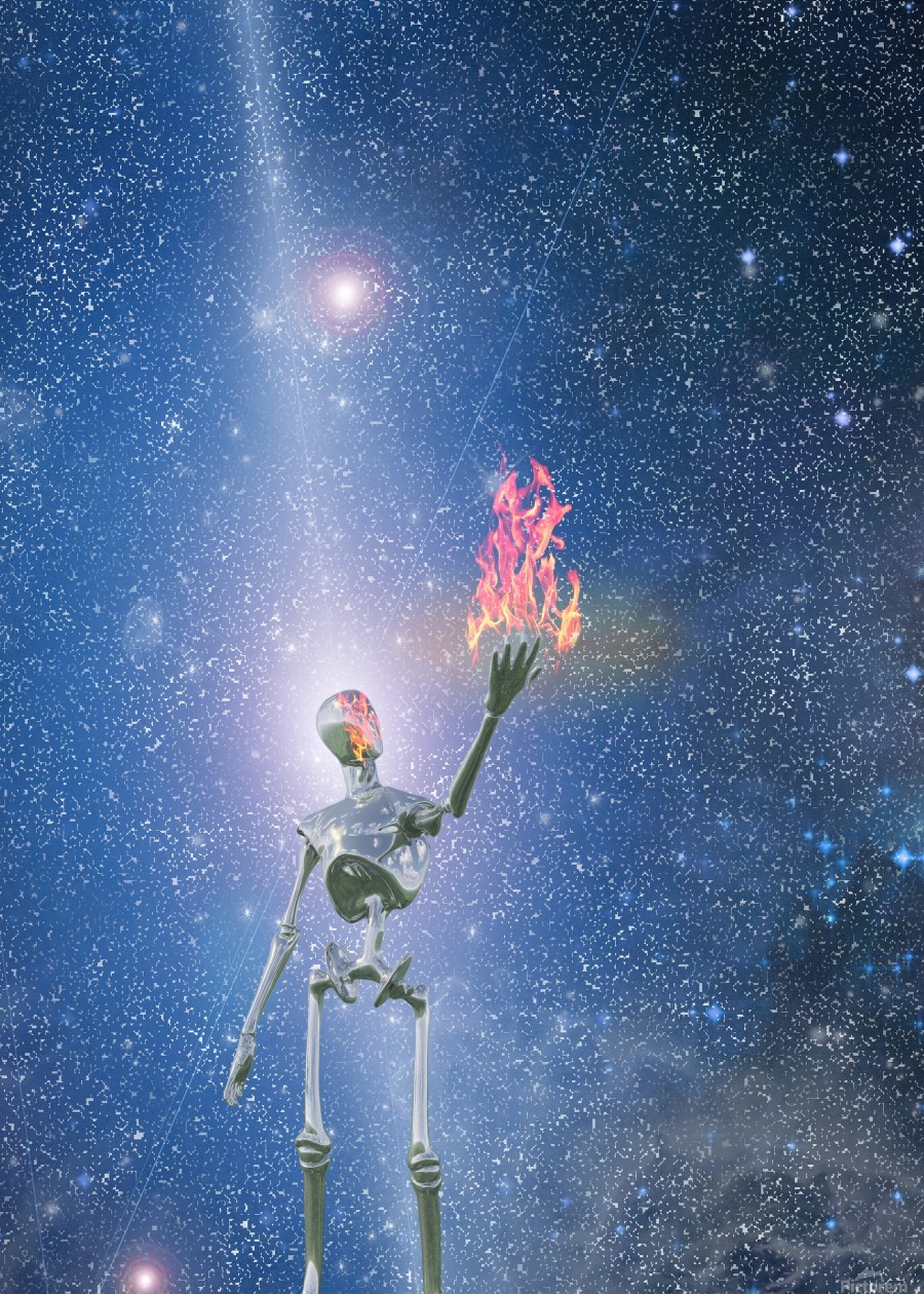 Bringing Fire by Bruce Rolff Wall Art